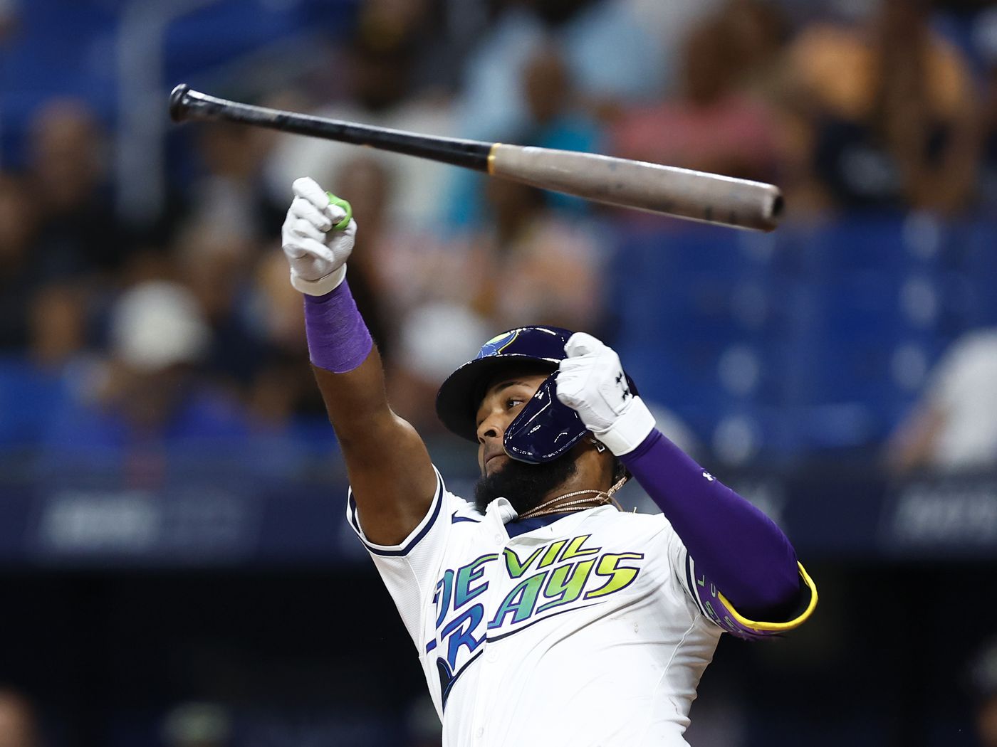 Junior Caminero está enseñando su "descomunal" poder en los entrenamientos de la MLB - 7dias.com.do